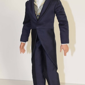 PDF Classic Tuxedo Doll Clothes Sewing Pattern for Trent Osborn Gene's ...