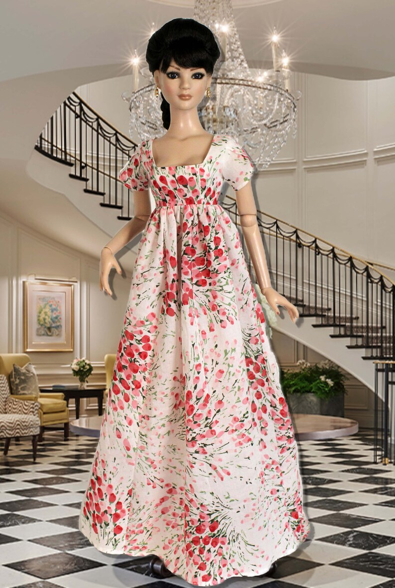 PDF Regency Inspiration Doll Clothes Sewing Pattern for - Etsy