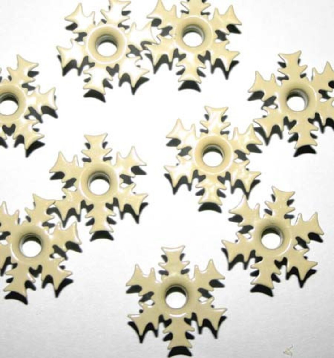 100 3/16 Inch Snowflake Shaped Eyelets for Cards, Tags, Scrapbooking ...