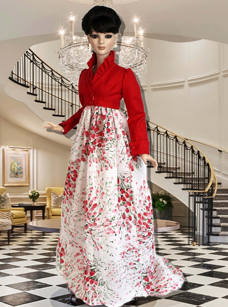 PDF Regency Inspiration Doll Clothes Sewing Pattern for - Etsy