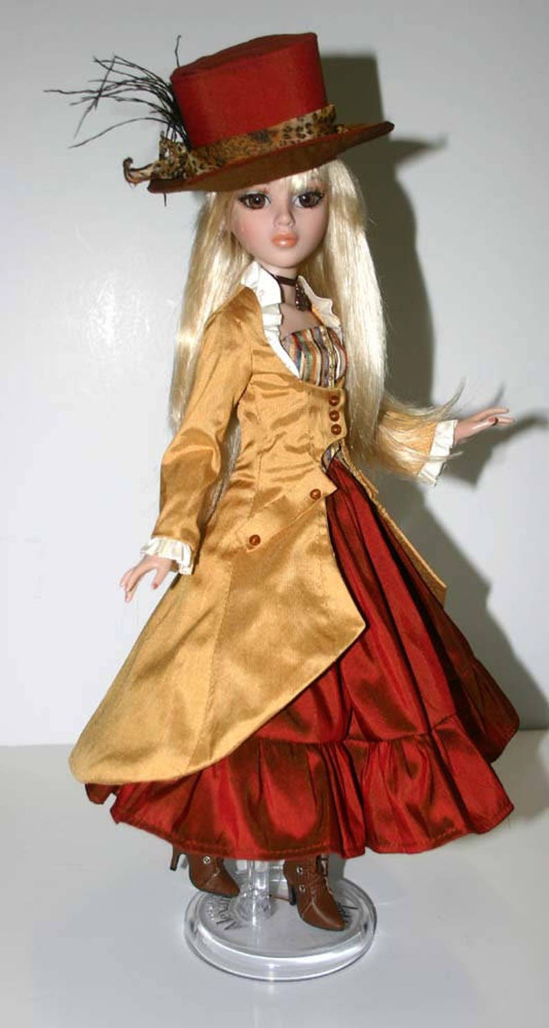 PDF Feeling Steamed Steampunk Doll Clothes Sewing Pattern for Ellowyne ...