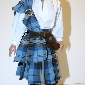 Outlander Scottish Jaime Doll Clothes Sewing Pattern for 17" Matt Dolls ...