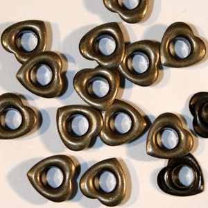 3/16 Inch Heart Shaped Eyelets for Cards, Tags, Scrapbooking and ...