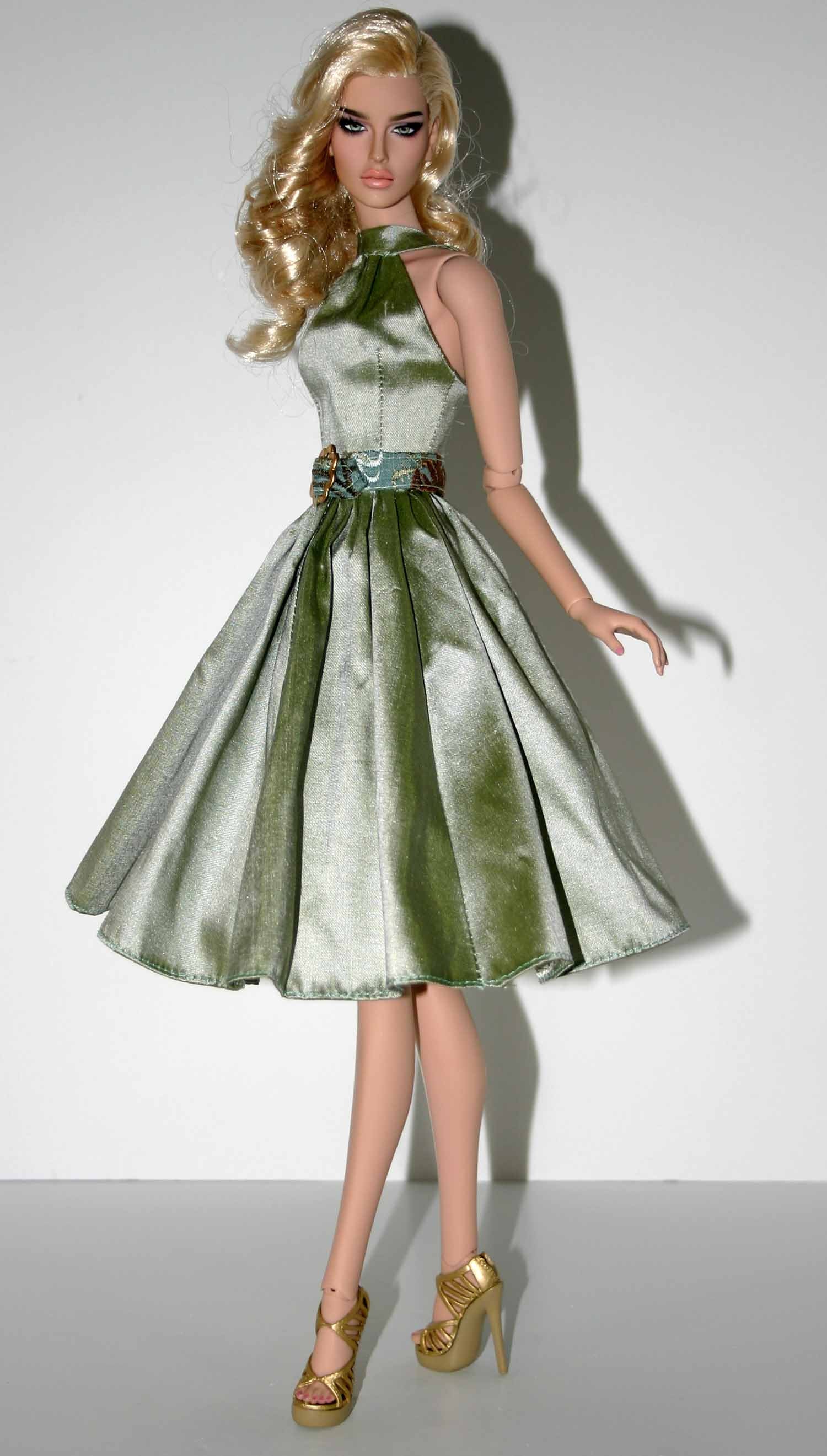 PDF Fall Coat & Dress Doll Clothes Sewing Pattern for 16" Modsdoll ...