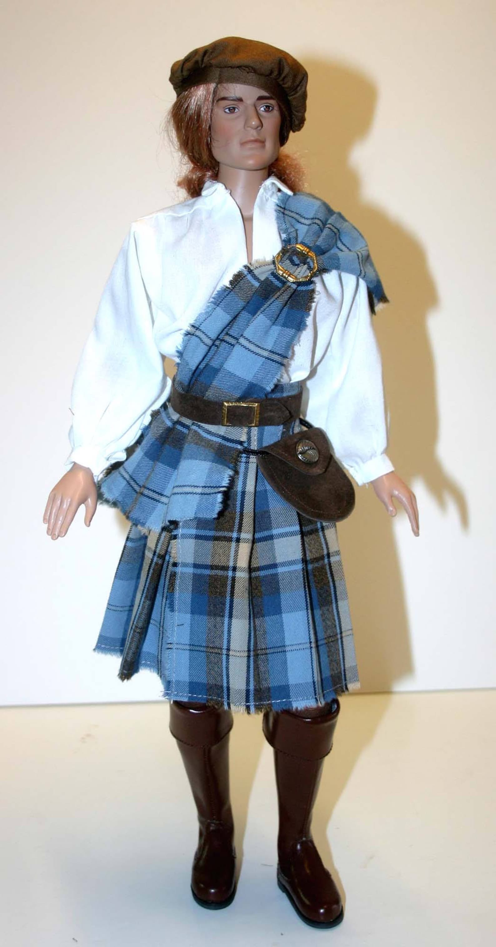 PDF Outlander Scottish Jaime Doll Clothes Sewing Pattern for - Etsy