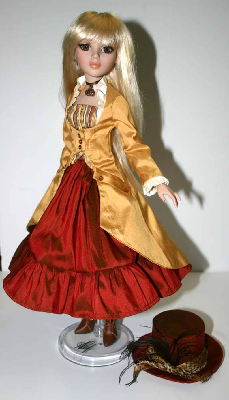 PDF Feeling Steamed Steampunk Doll Clothes Sewing Pattern for Ellowyne ...