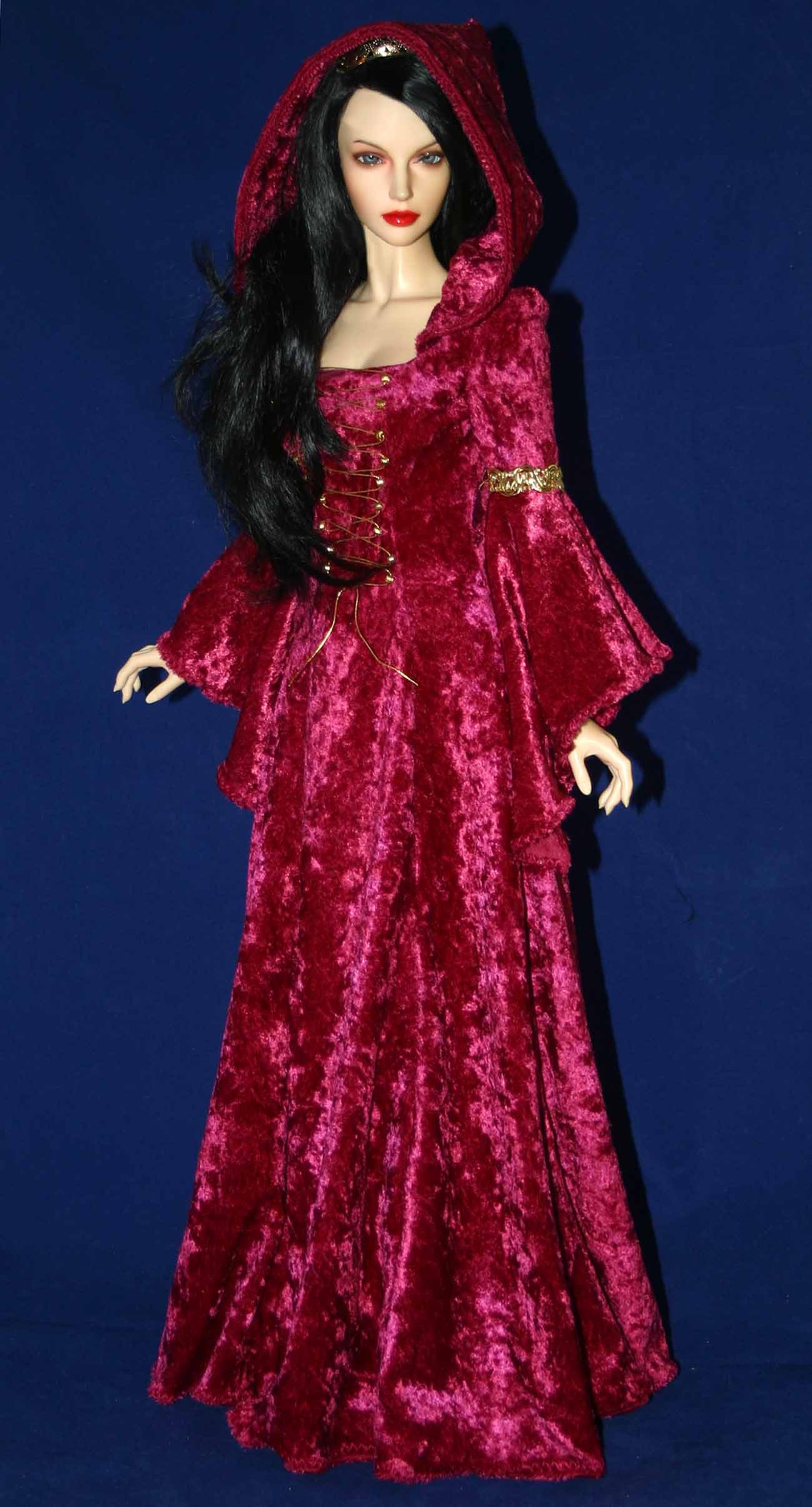 Pluvial Robe Doll Clothes Sewing Pattern for 65cm Iplehouse EID BJD ...