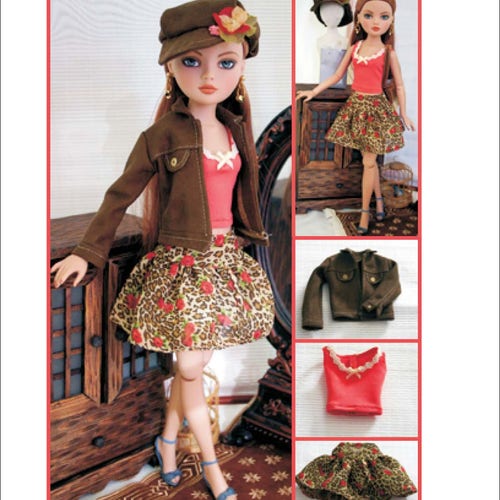 PDF Doll Clothes Sewing Pattern for 16 Ellowyne Wilde - Etsy