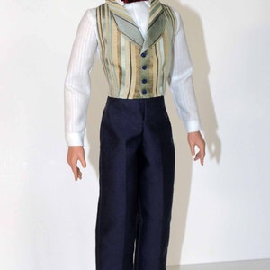 PDF Classic Tuxedo Doll Clothes Sewing Pattern for Trent Osborn Gene's ...