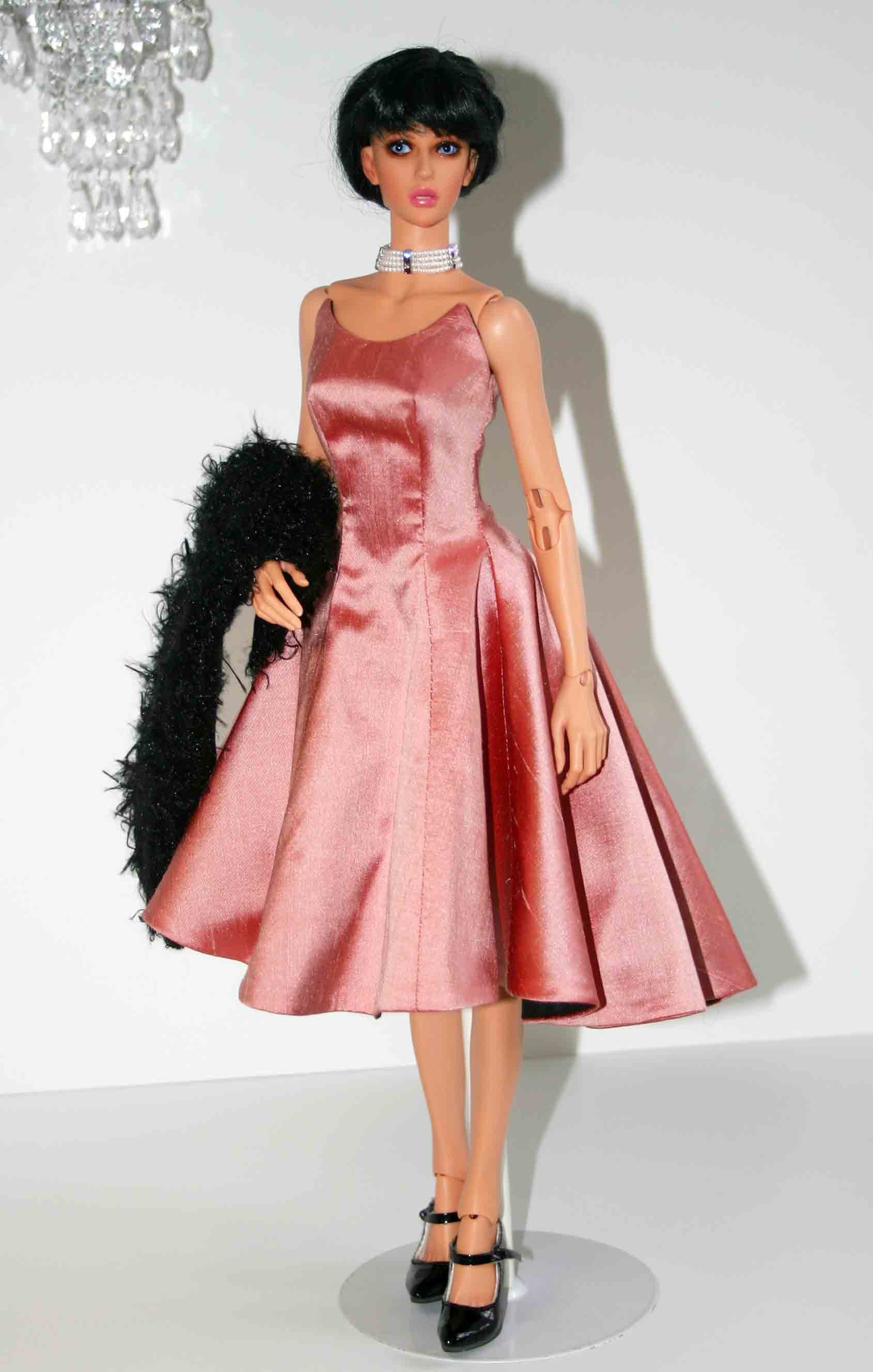 Reminisce Gown Pattern for 41cm Dollshe Amanda MSD 26F Fashion | Etsy