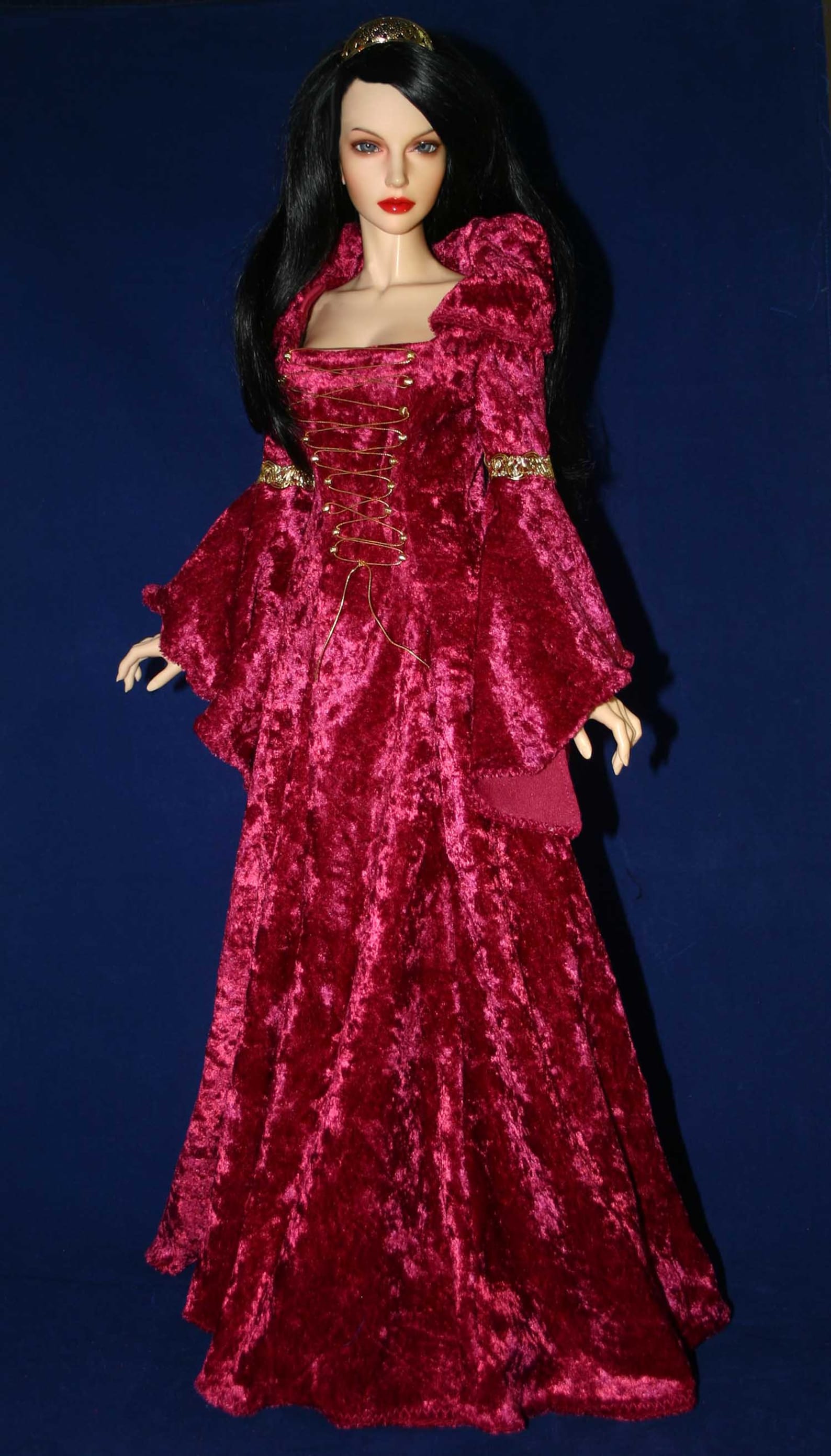 Pluvial Robe Doll Clothes Sewing Pattern for 65cm Iplehouse EID BJD ...