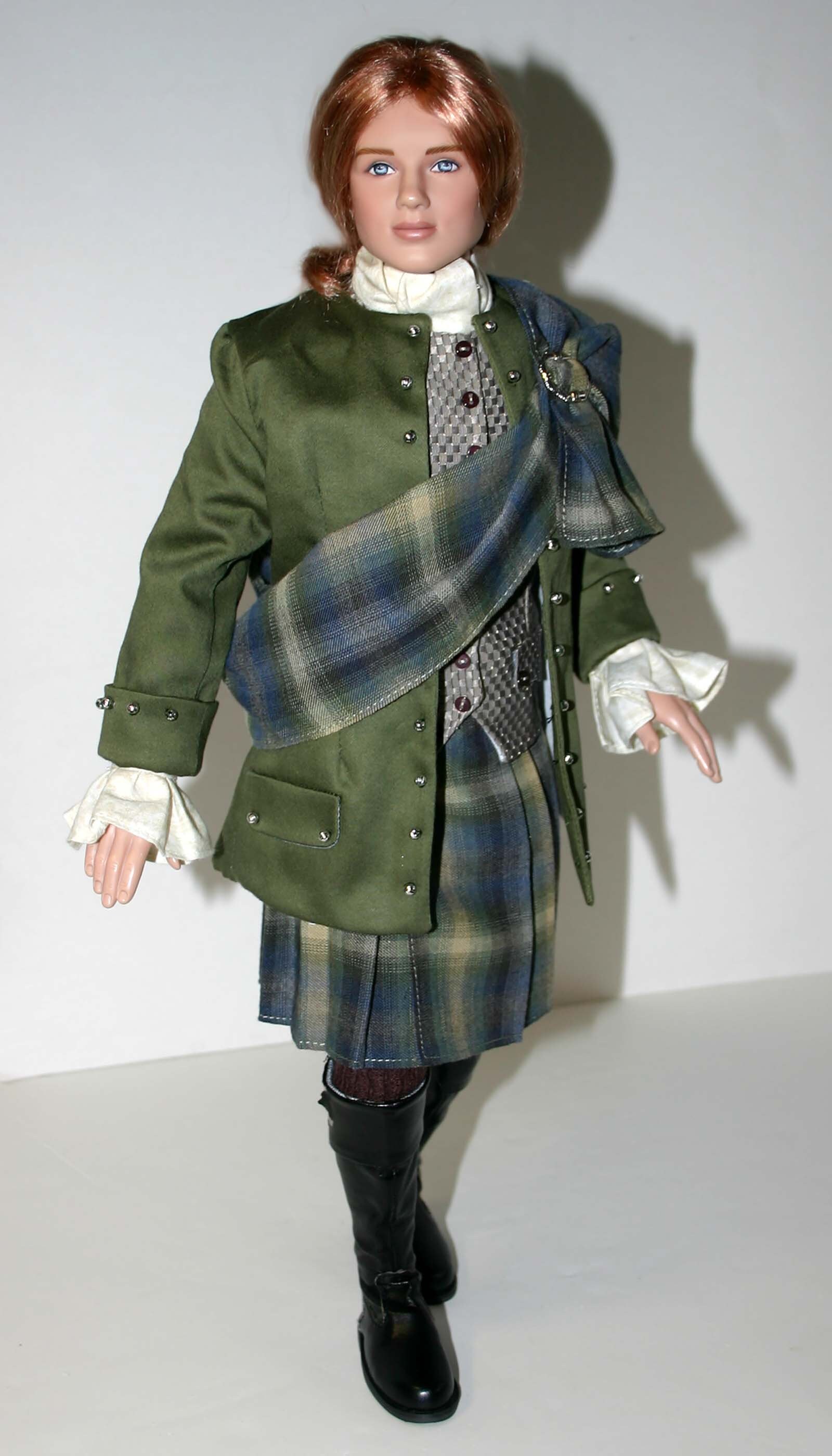 Outlander Wedding Jamie Doll Clothes Sewing Pattern for 19" Tonner Male ...