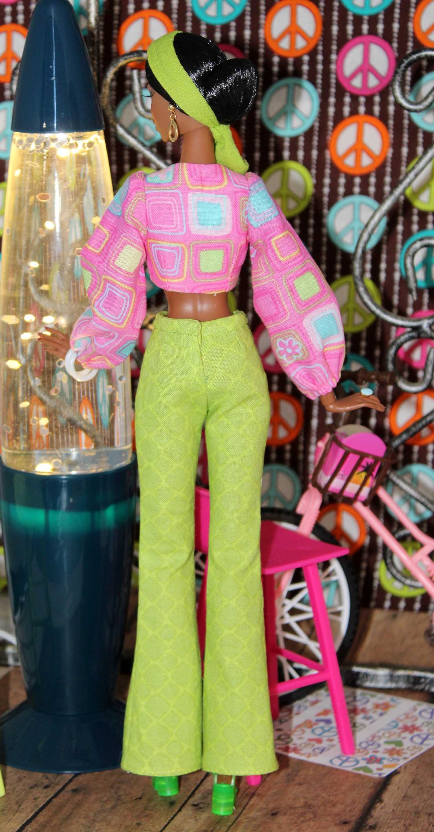PDF Too Groovy Doll Clothes Sewing Pattern for 12.5" NU. Face & FR2 ...