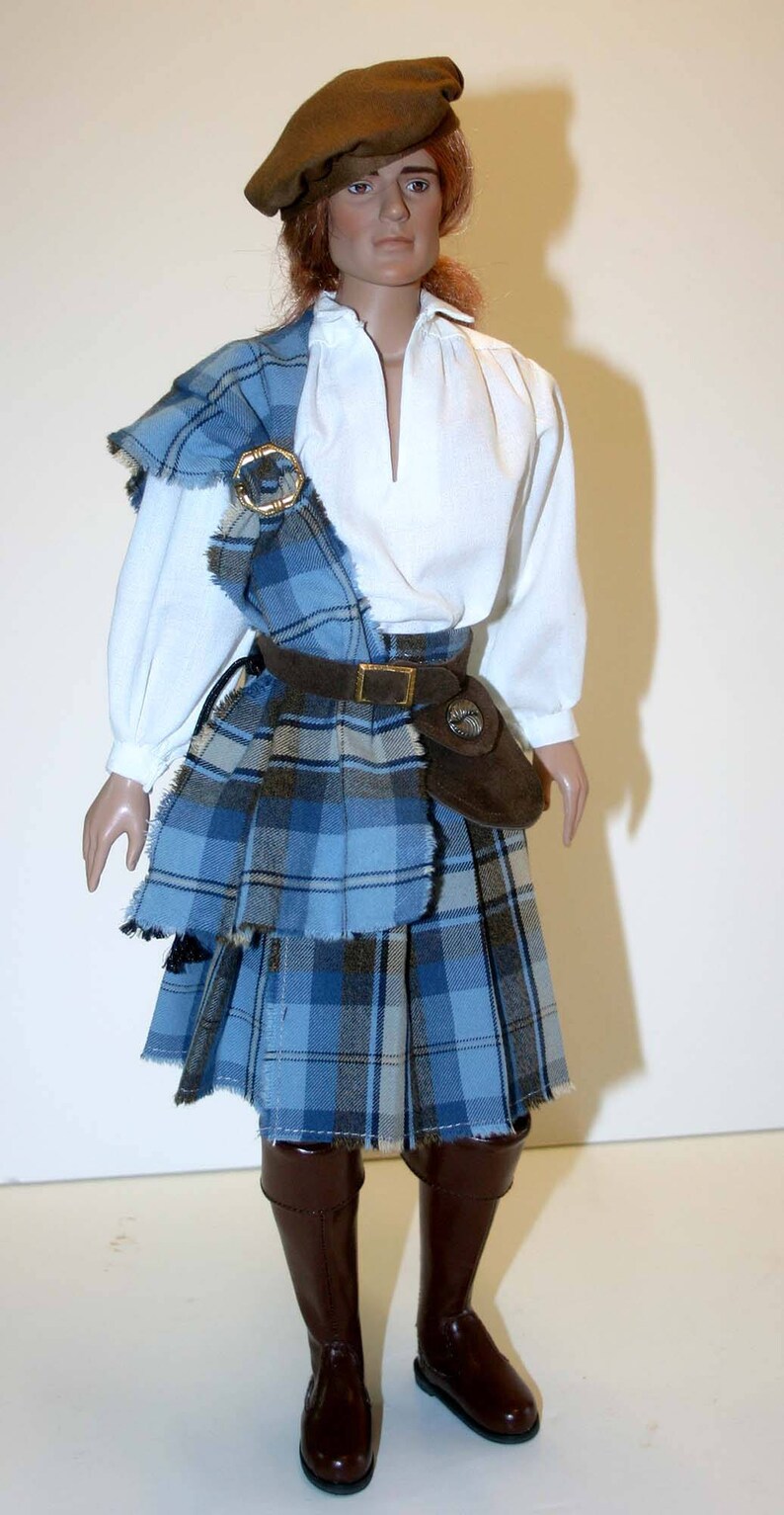 PDF Outlander Scottish Jaime Doll Clothes Sewing Pattern for - Etsy