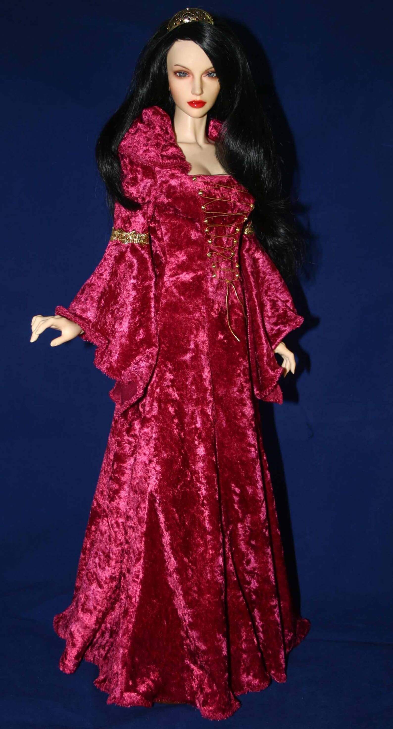 Pluvial Robe Doll Clothes Sewing Pattern for 65cm Iplehouse EID BJD ...