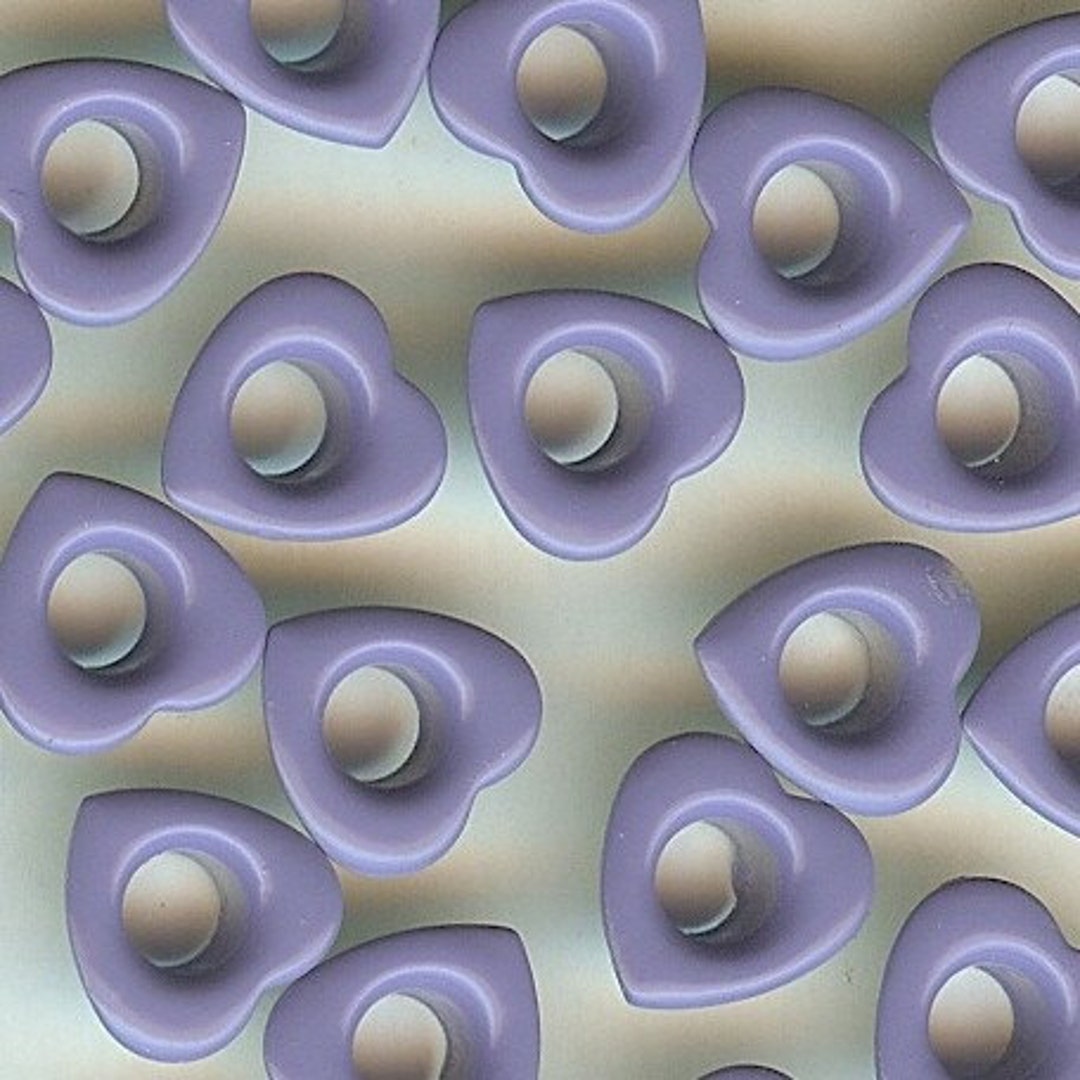 3/16 Inch Heart Shaped Eyelets for Cards, Tags, Scrapbooking and ...