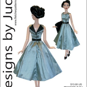 Back Magic Dress Pattern for Chic Body Miette & Marley dolls | Etsy