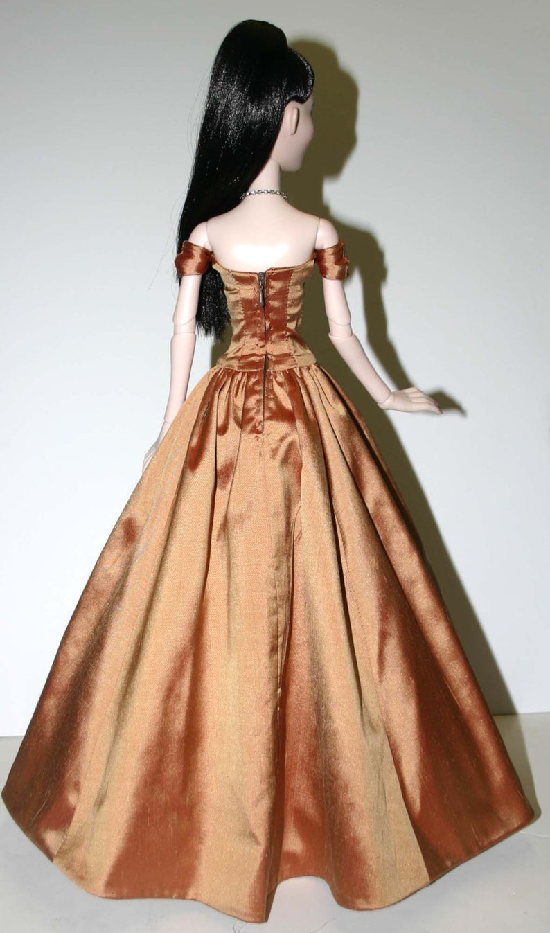 Splendor Gown Doll Clothes Sewing Pattern for 18.25 - Etsy