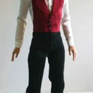 Classic Tuxedo Doll Clothes Sewing Pattern for 17.5" Matt O'neill Dolls ...