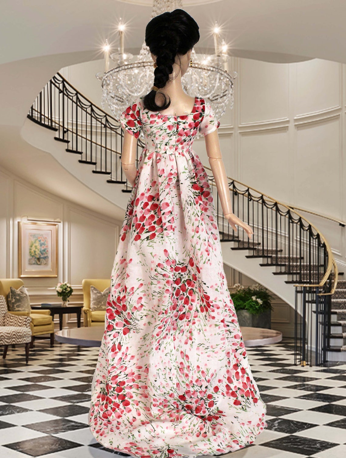 PDF Regency Inspiration Doll Clothes Sewing Pattern for - Etsy