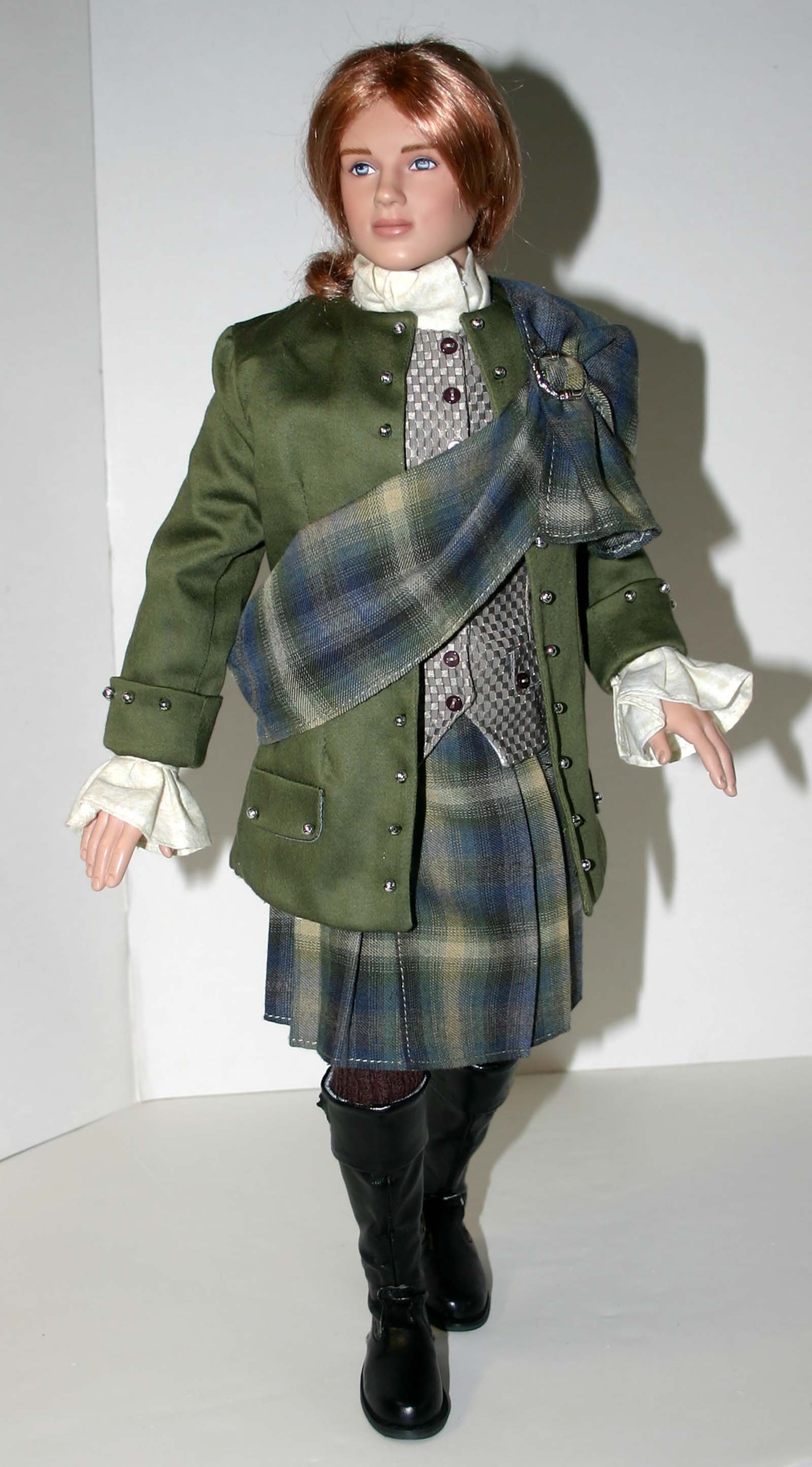 Outlander Wedding Jamie Doll Clothes Sewing Pattern for 19" Tonner Male ...