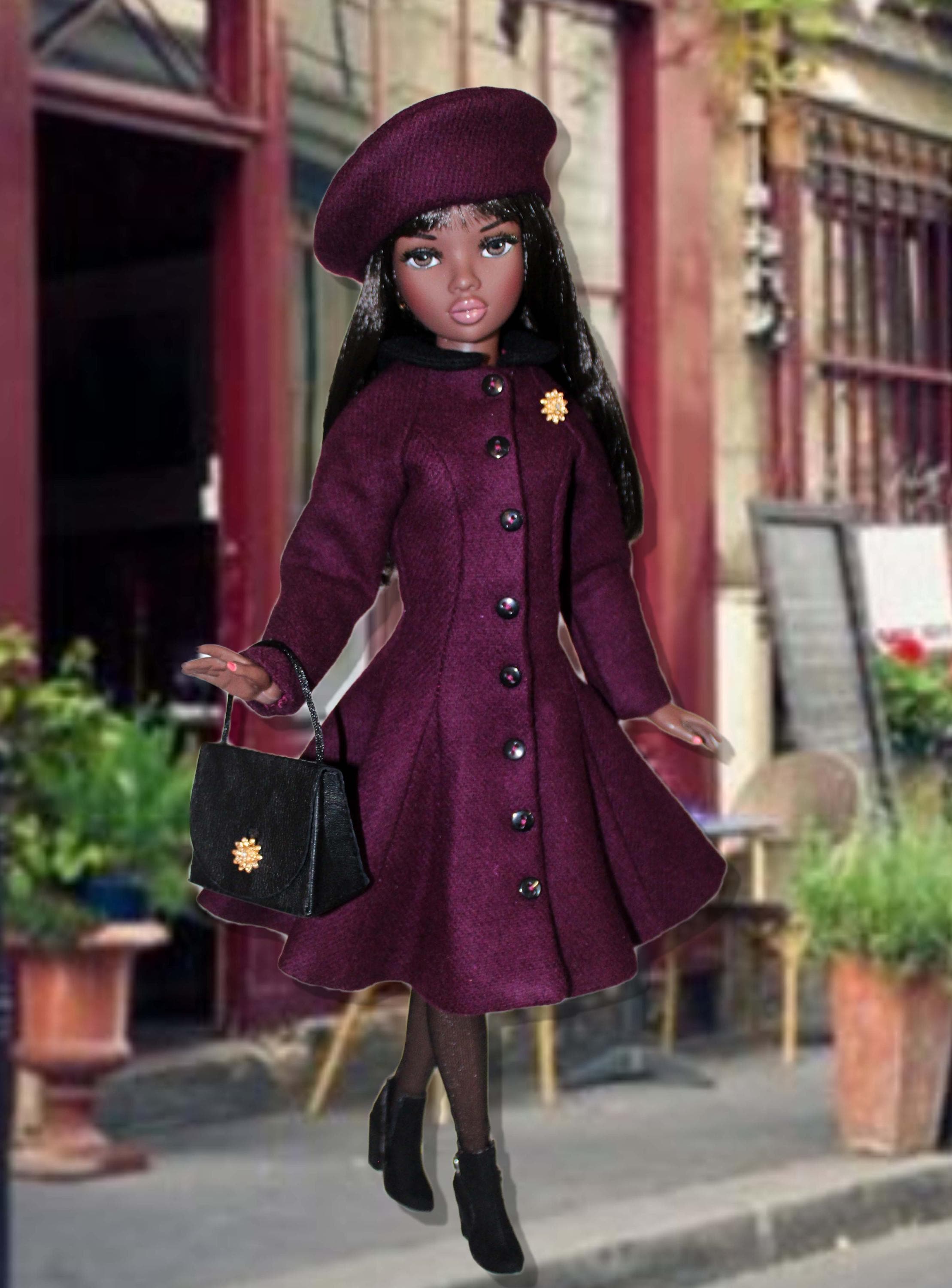PDF Doll Clothes Sewing Pattern for 16" Ellowyne & Neema Dolls Tonner ...