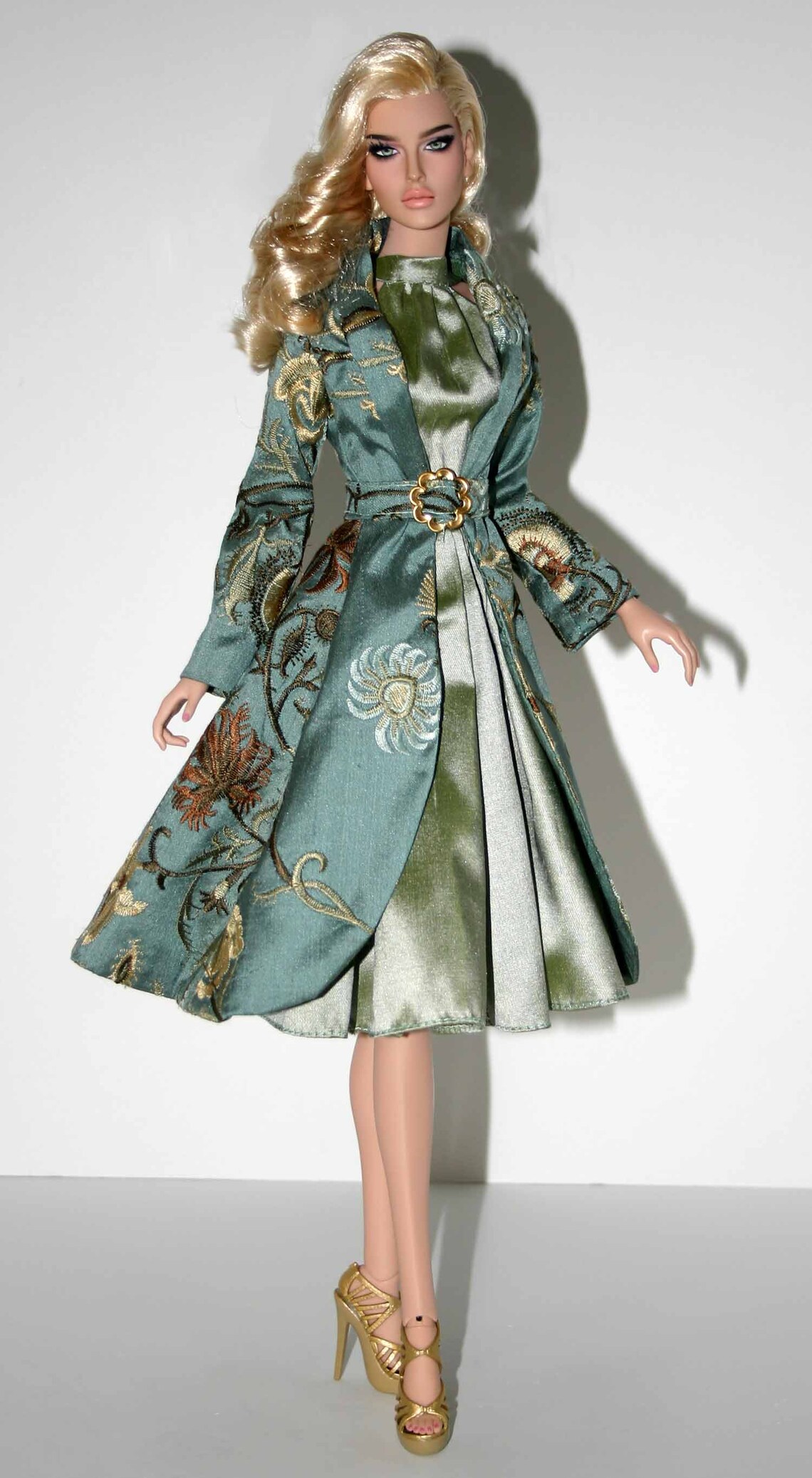 PDF Fall Coat & Dress Doll Clothes Sewing Pattern for 16" Modsdoll ...