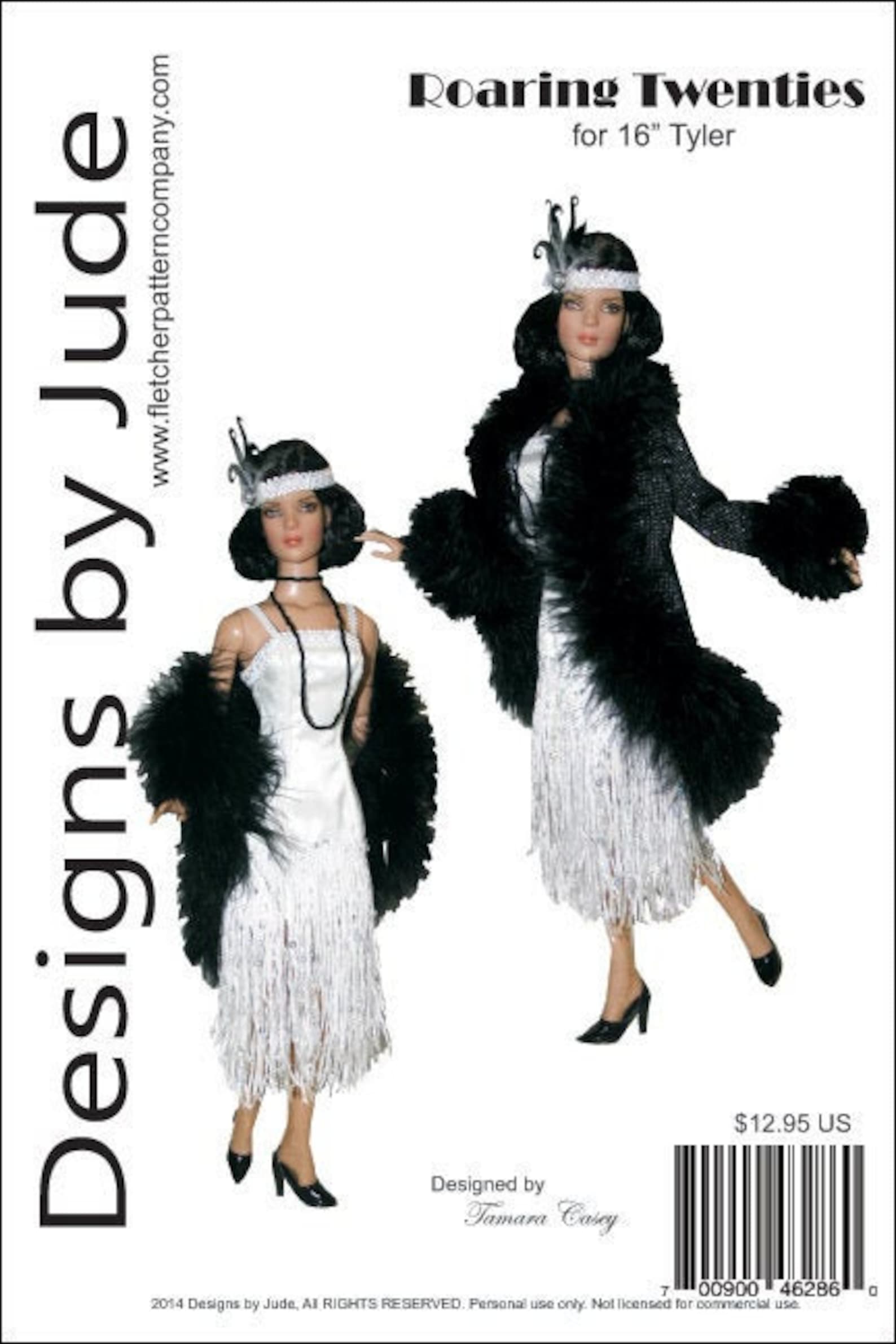 Roaring Twenties Flapper Pattern for 16 Tyler Wentworth | Etsy