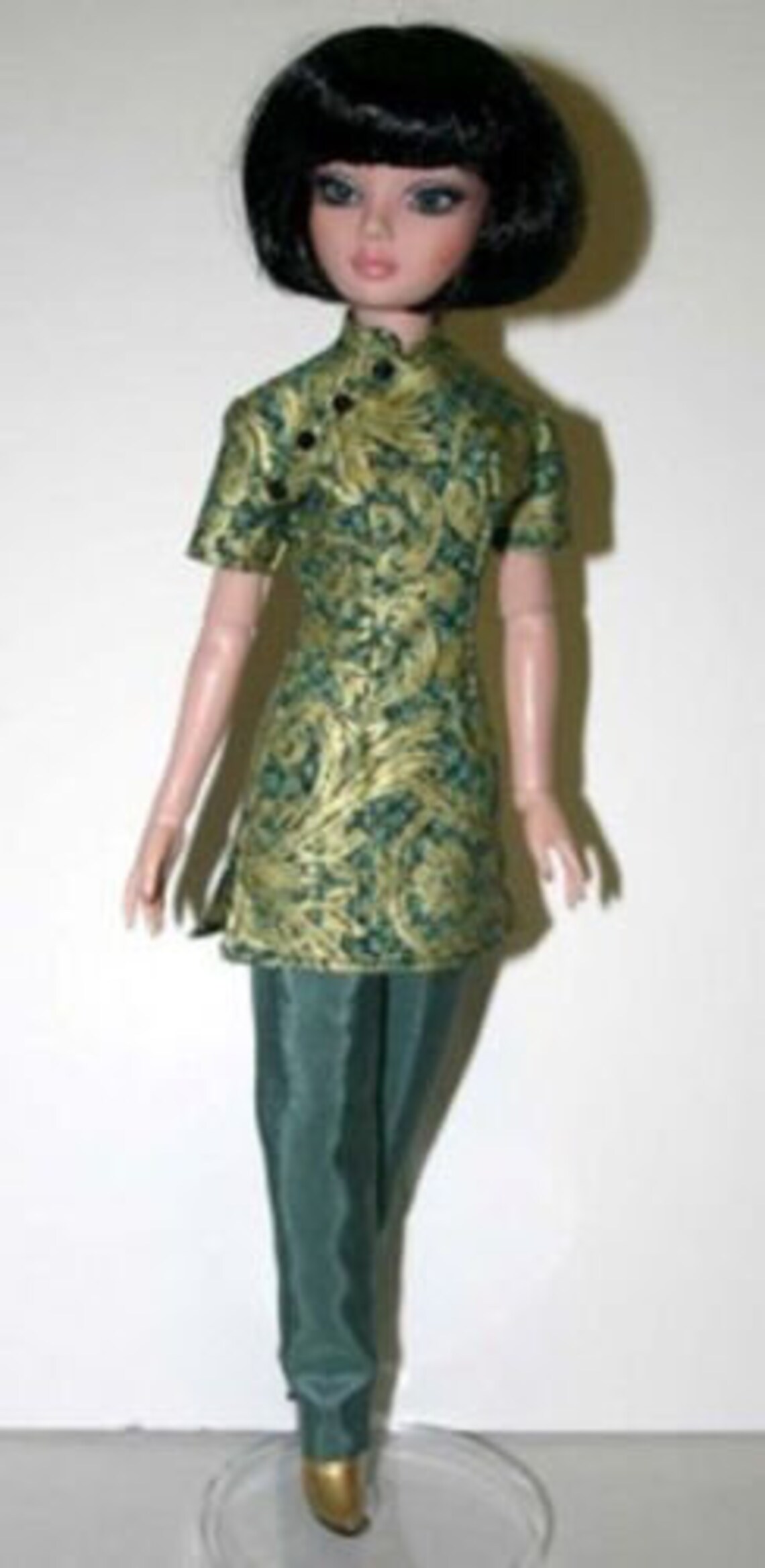 PDF Ellowyne Pattern, Doll Clothes Sewing Pattern, Cheongsam, Fortune ...