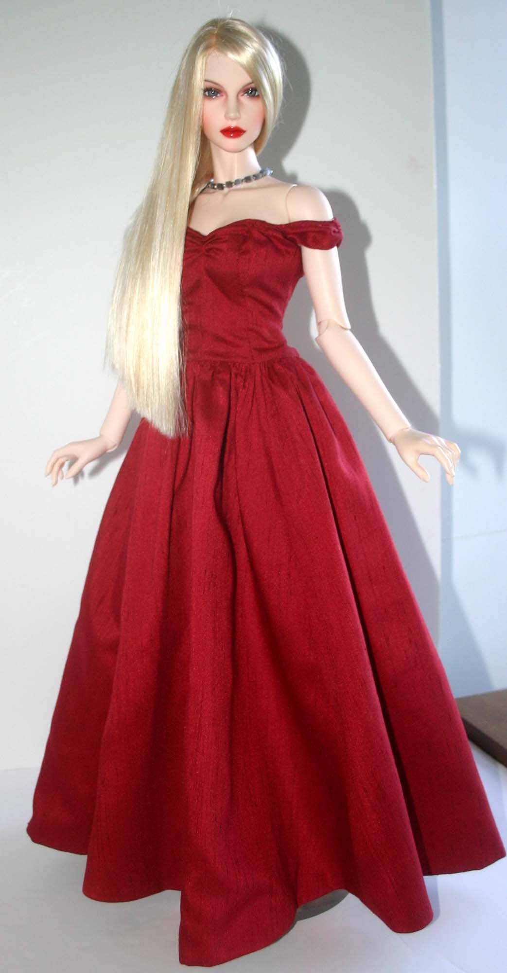 True Splendor Gown Doll Clothes Sewing Pattern for 1/3 - Etsy