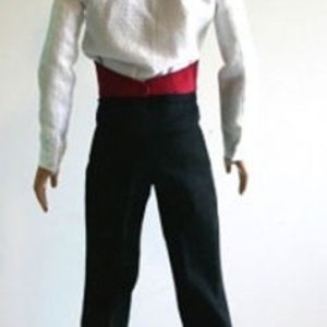 Classic Tuxedo Doll Clothes Sewing Pattern for 17.5" Matt O'neill Dolls ...