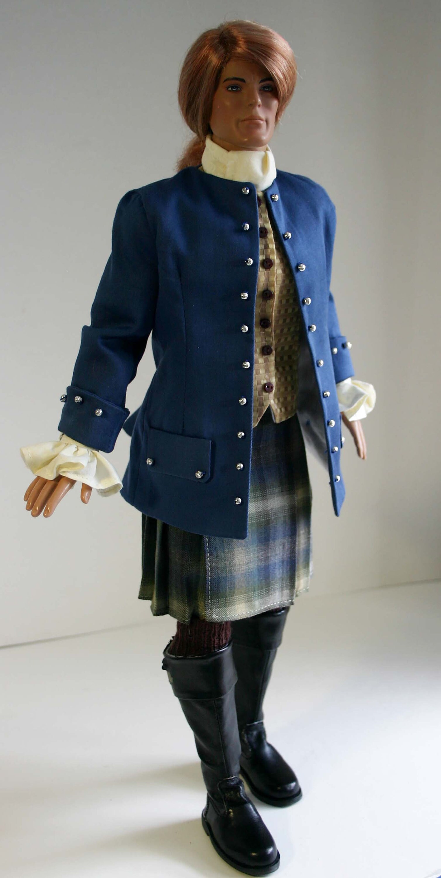 Outlander Wedding Jamie Doll Clothes Sewing Pattern for 17" Tonner ...