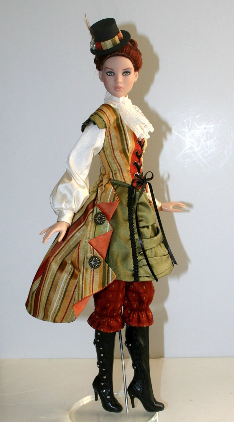 Like Clockwork Steampunk Doll Clothes Sewing Pattern for Cami - Etsy ...