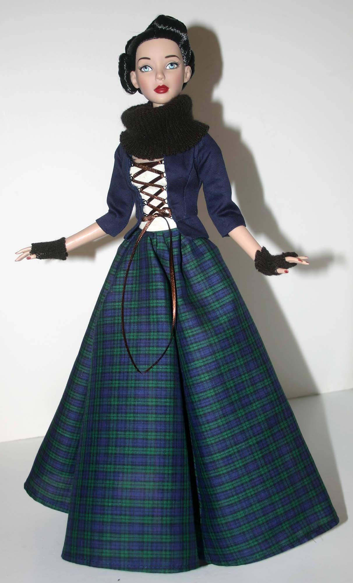 PDF Scottish Claire Outlander Pattern for Chic Body Dolls Tonner - Etsy