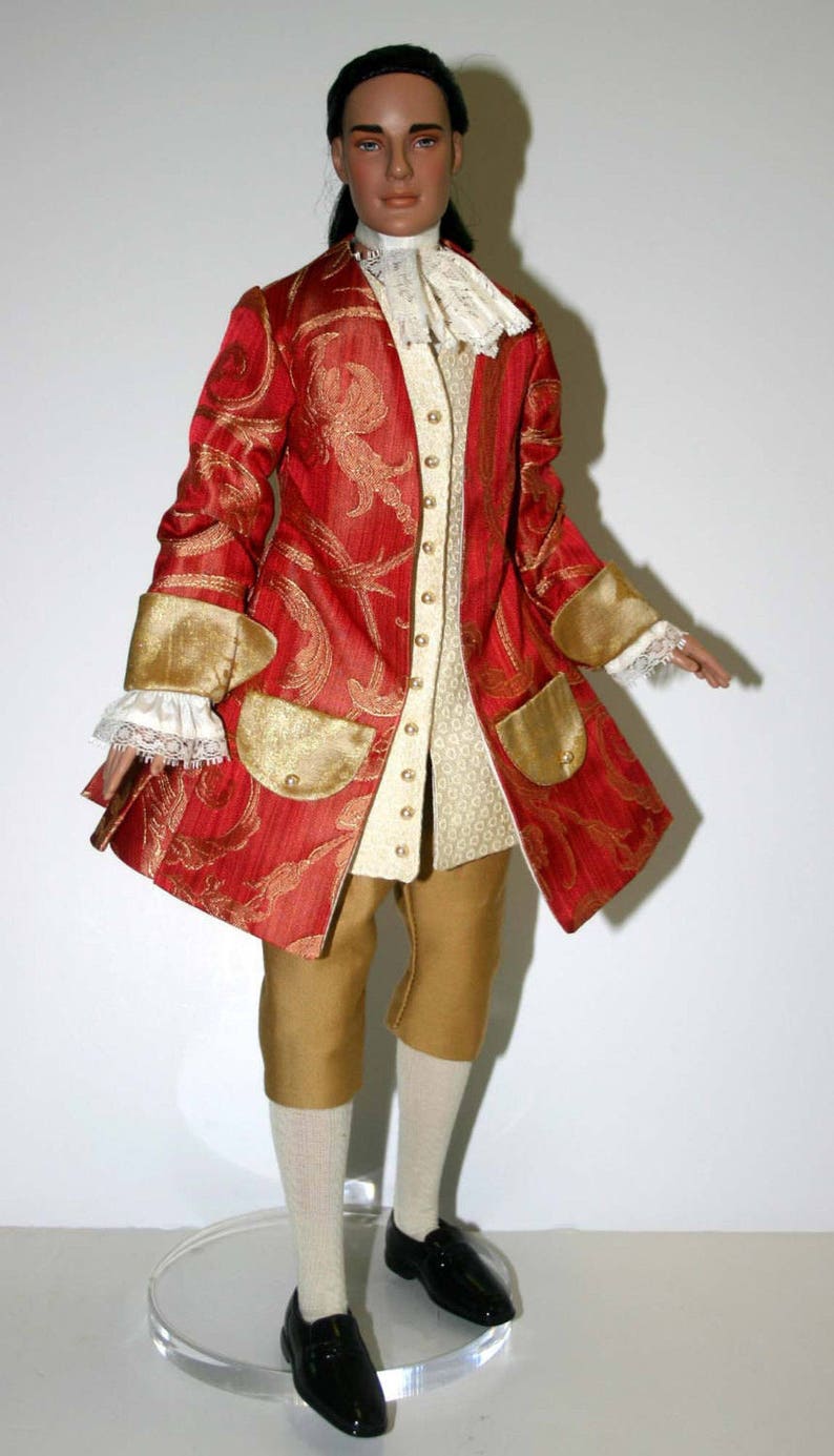 PDF Dandy 1700's Suit Doll Clothes Sewing Pattern for Matt - Etsy