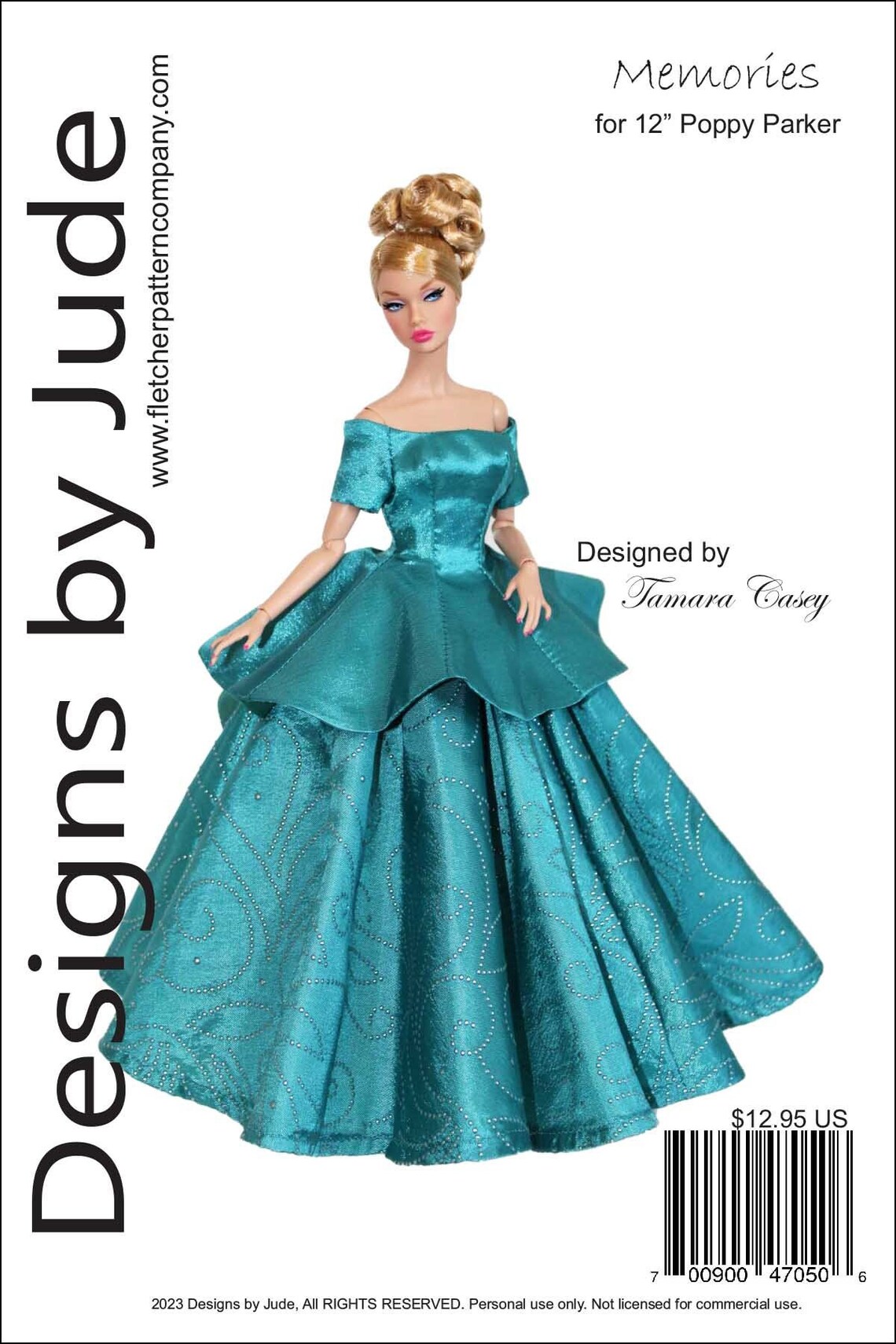 PDF Memories Doll Clothes Sewing Pattern for 12" Poppy Parker Dolls - Etsy