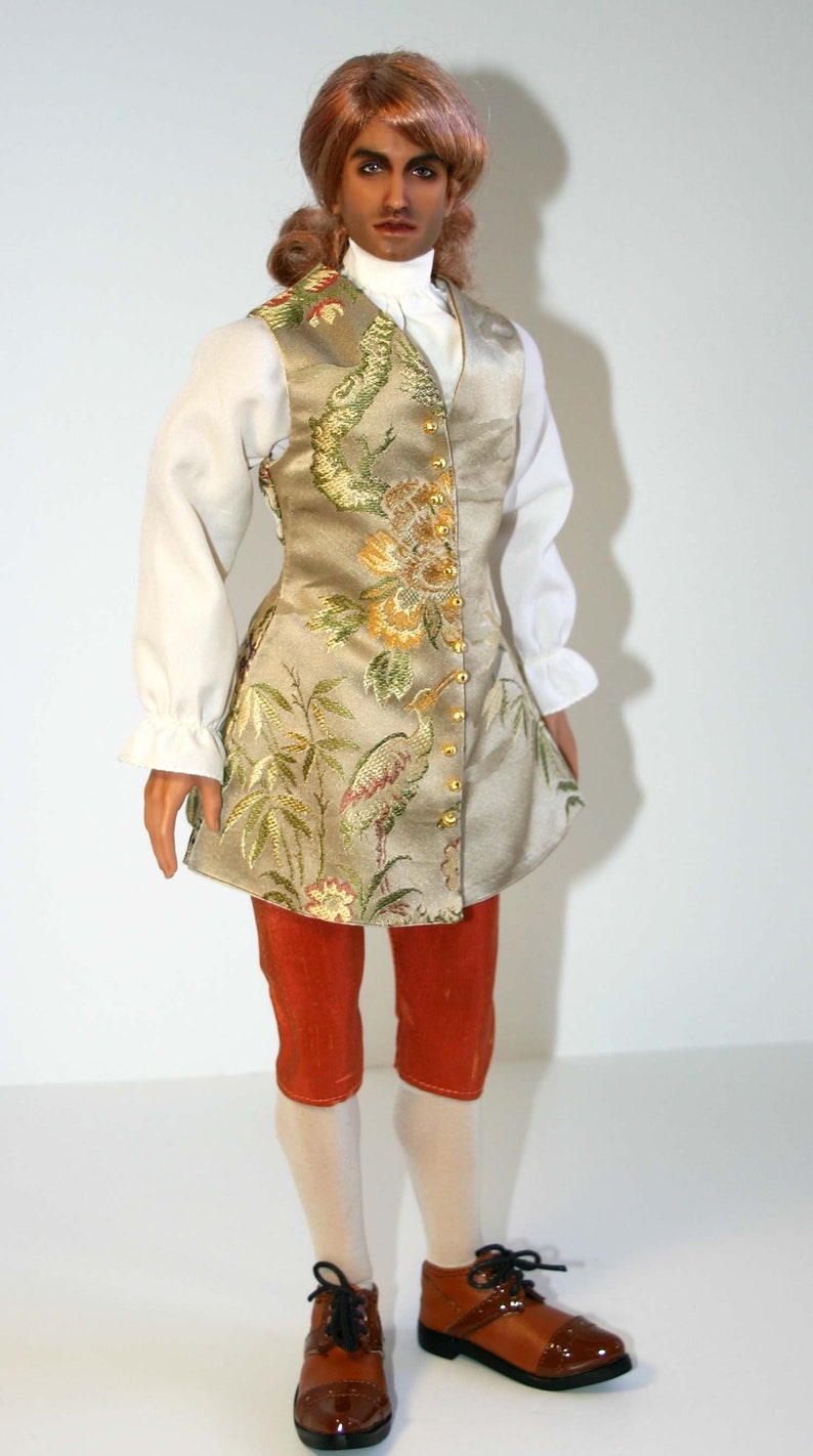 PDF Dandy 1700's Suit Doll Clothes Sewing Pattern for 17" Kinsman ...