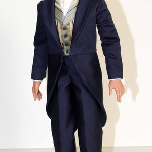 PDF Classic Tuxedo Doll Clothes Sewing Pattern for Trent Osborn Gene's ...