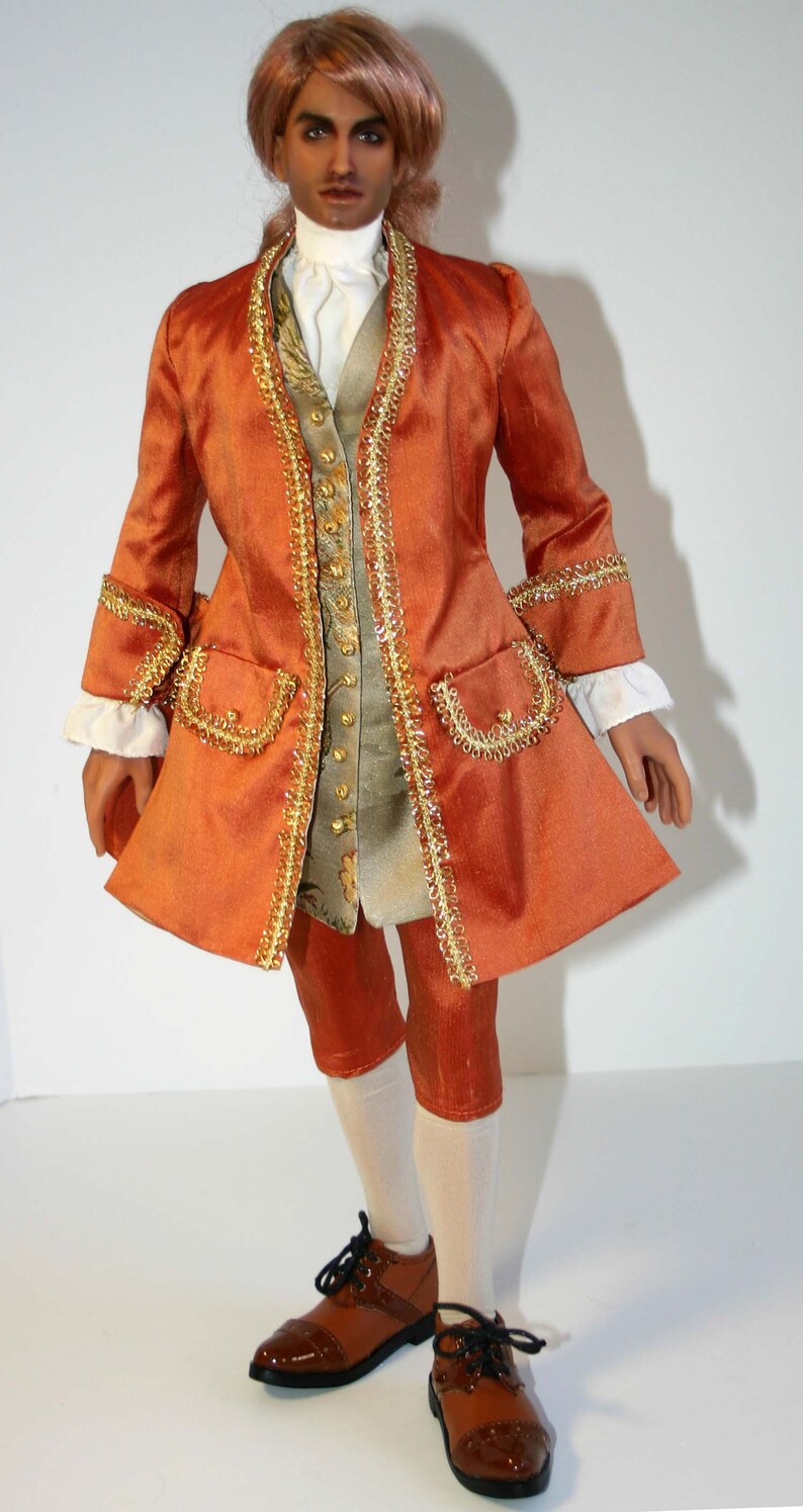 PDF Dandy 1700's Suit Doll Clothes Sewing Pattern for 17" Kinsman ...
