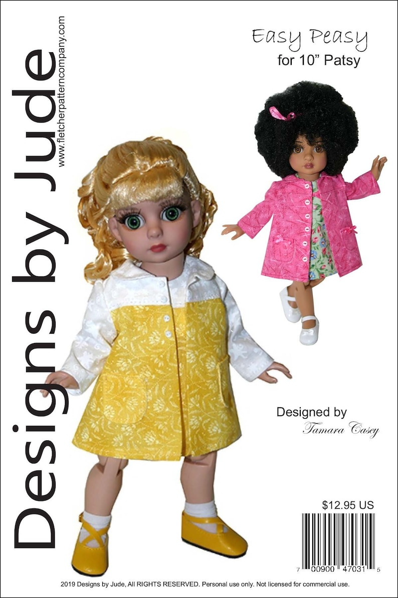 PDF Easy Peasy Dress Pattern for 10 Patsy and Ann - Etsy