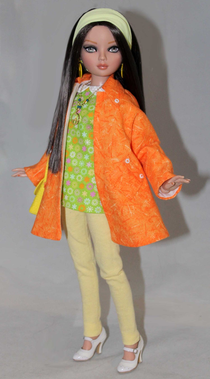 PDF Doll Clothes Sewing Pattern for 16" Ellowyne Wilde, the Shift ...