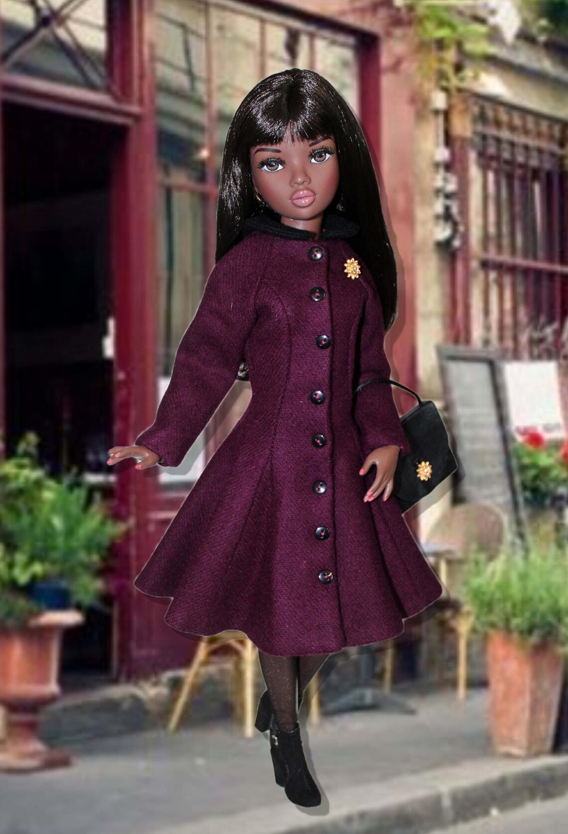 PDF Doll Clothes Sewing Pattern for 16" Ellowyne & Neema Dolls Tonner ...