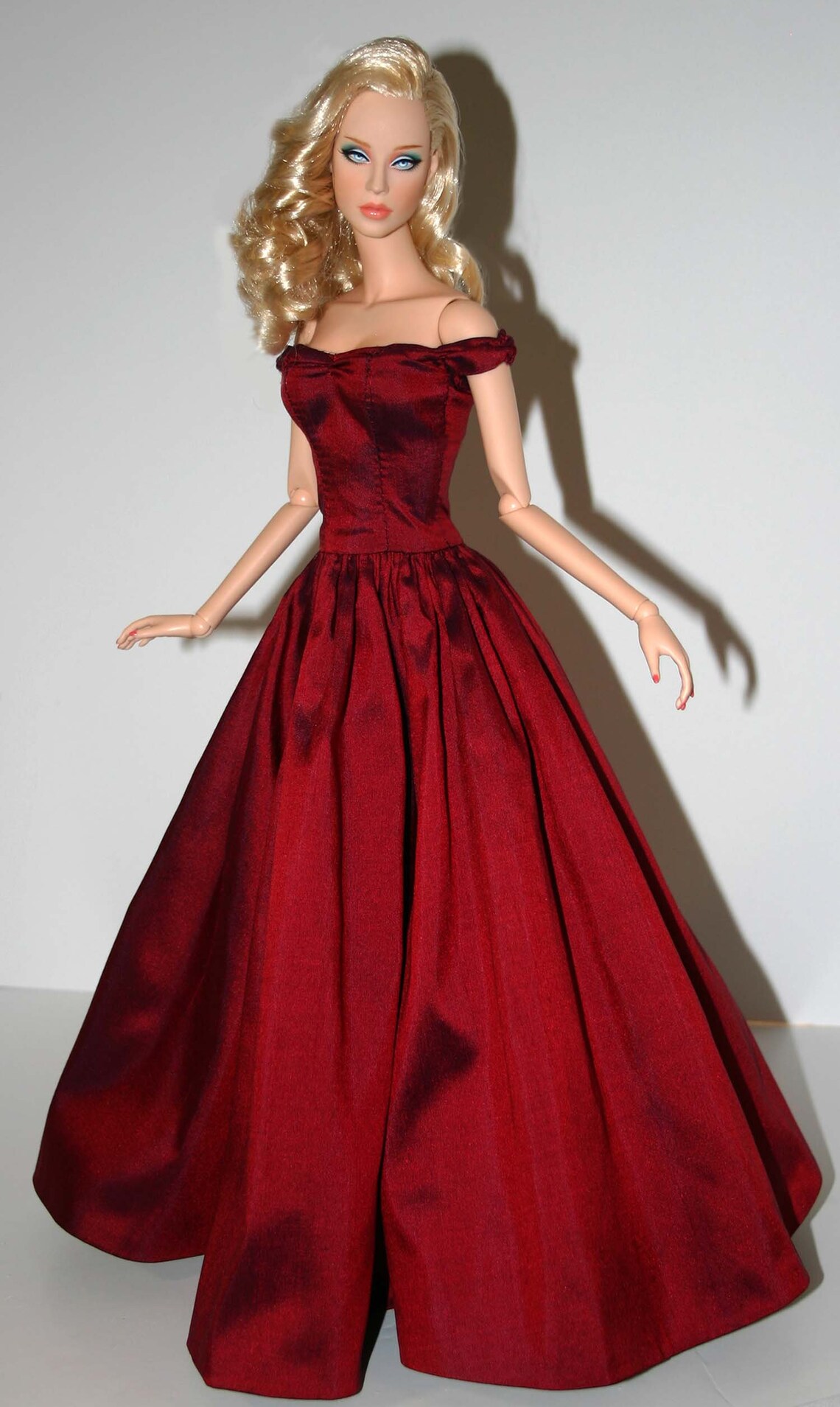 Splendor Gown Doll Clothes Sewing Pattern for 16 Ficon | Etsy