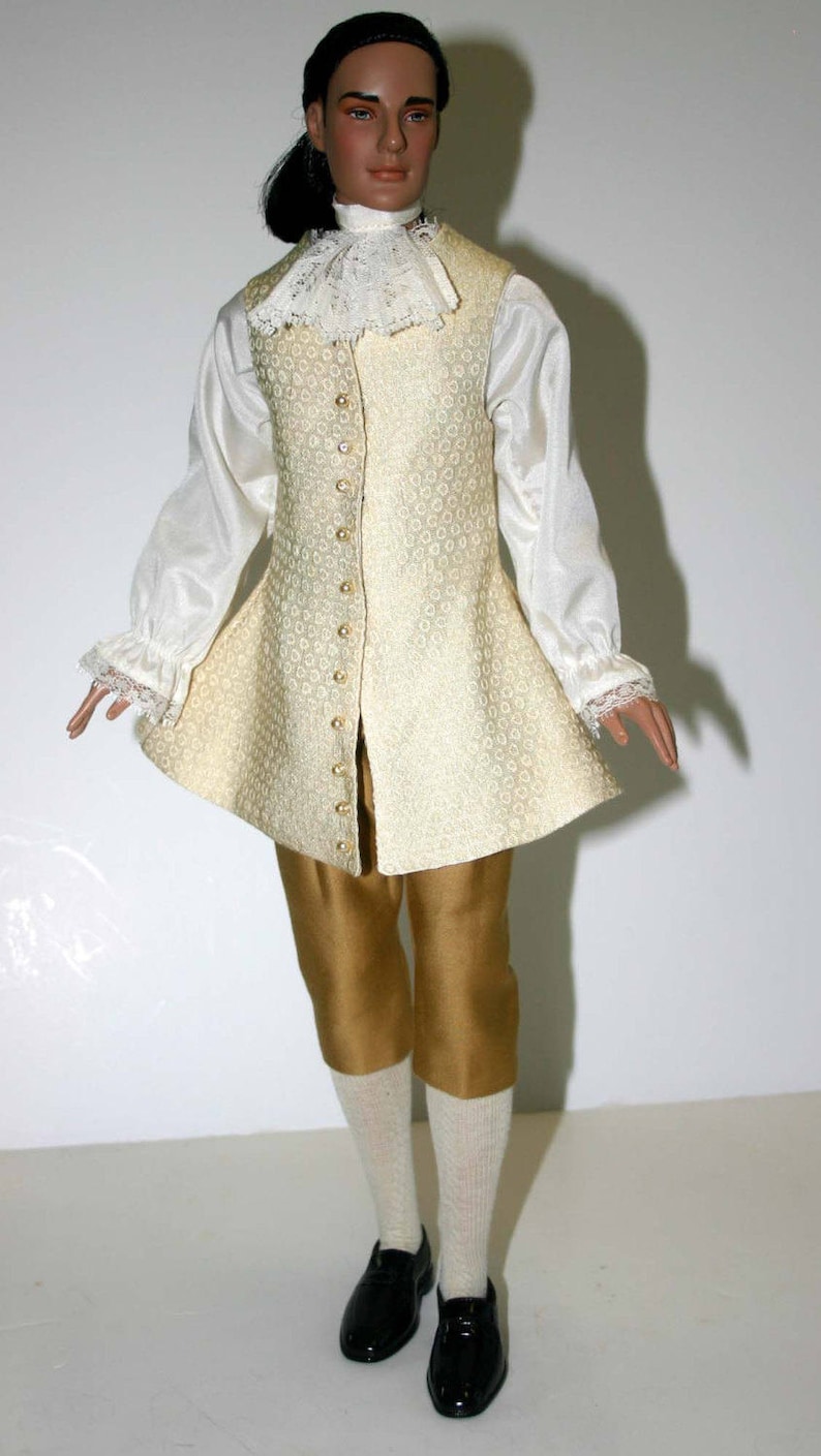 PDF Dandy 1700's Suit Doll Clothes Sewing Pattern for Matt - Etsy