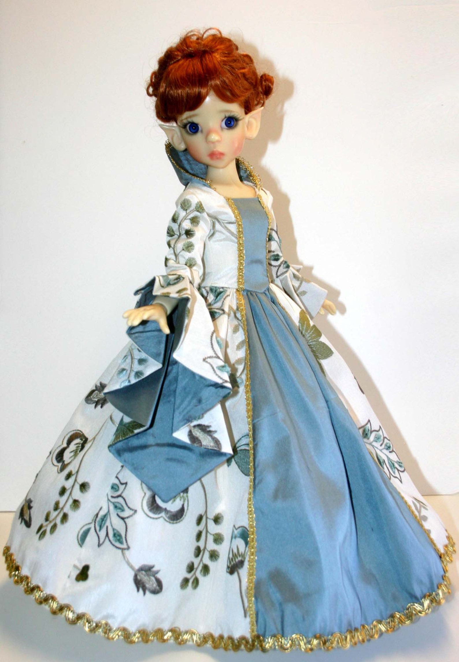 PDF Enchanted Court Gown Doll Clothes Sewing Pattern for 46cm Kaye ...
