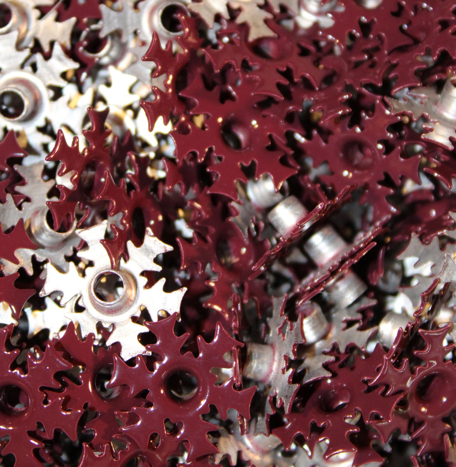 100 3/16 Inch Snowflake Shaped Eyelets for Cards, Tags, Scrapbooking ...