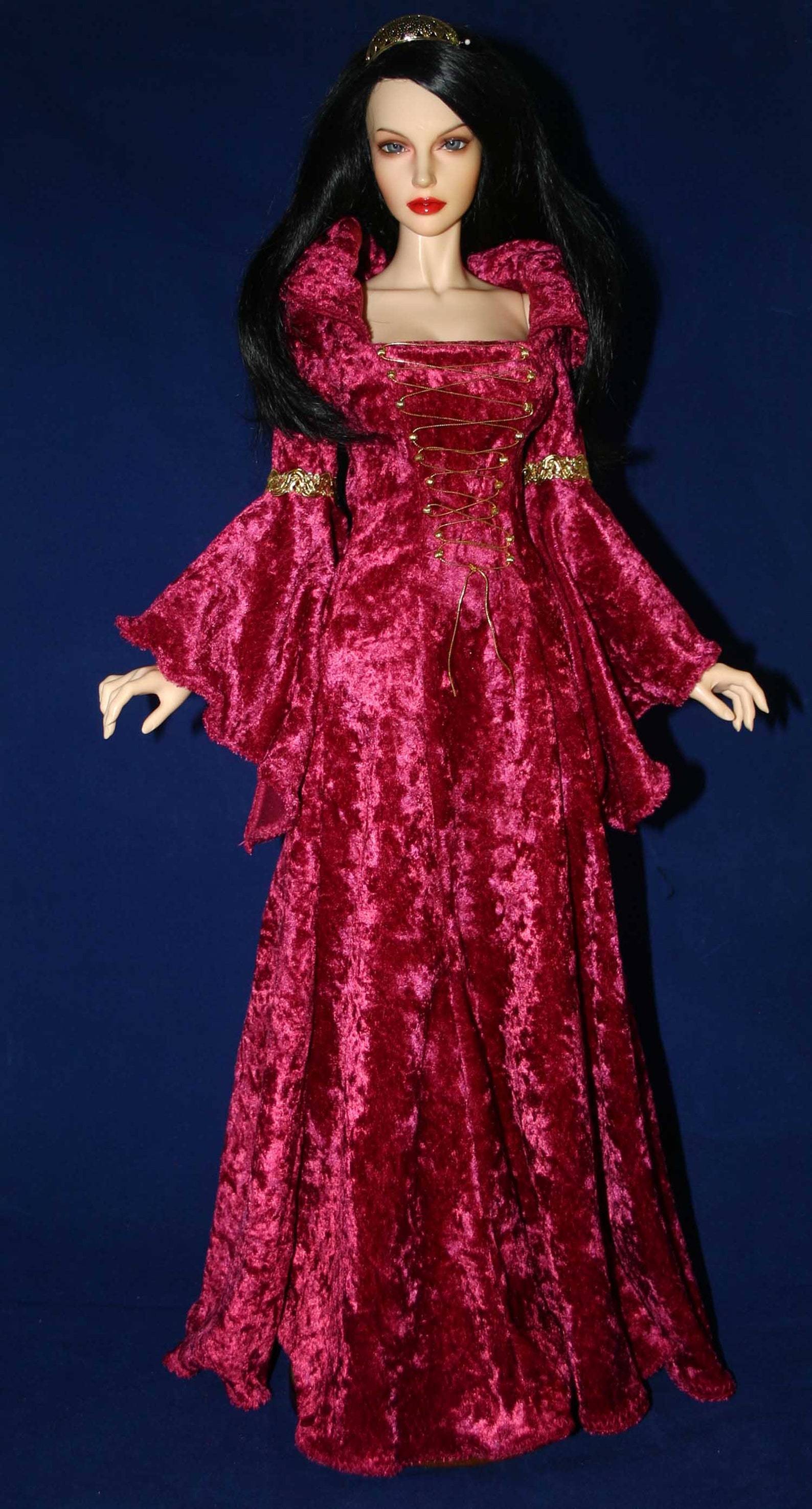 Pluvial Robe Doll Clothes Sewing Pattern for 65cm Iplehouse EID BJD ...