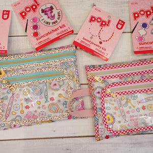 Clear Folder Zipper Bag Sewing Pattern: 3 Sizes (PDF Pattern and Video ...