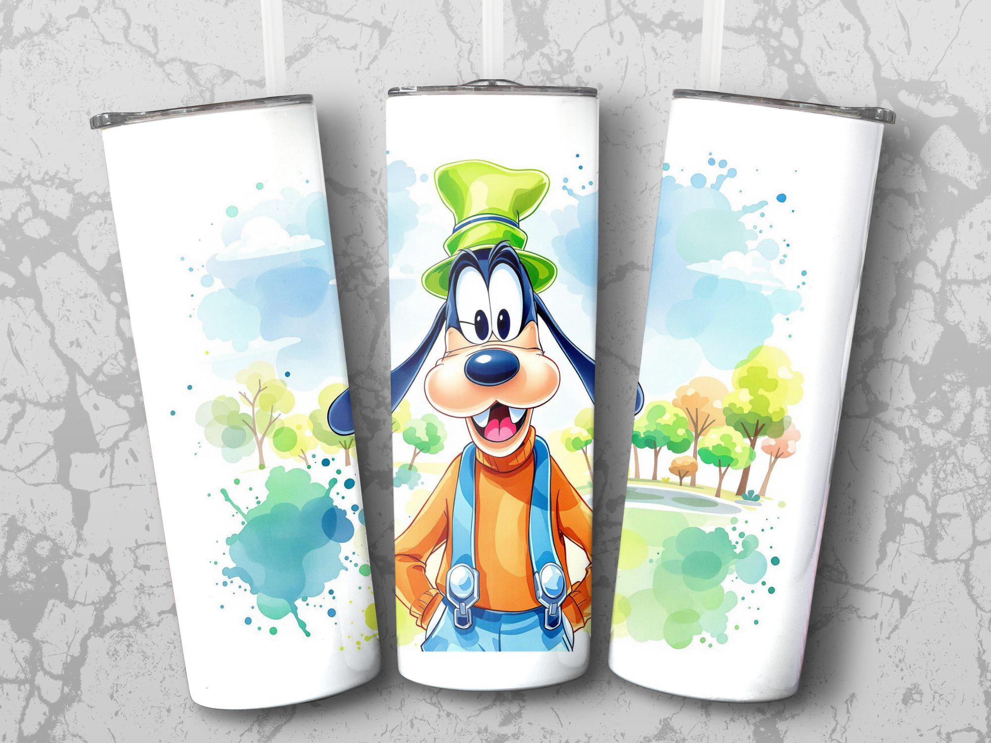 Disney Goofy Tumbler Wrap, Colorful Art Print (digital Download) - Etsy