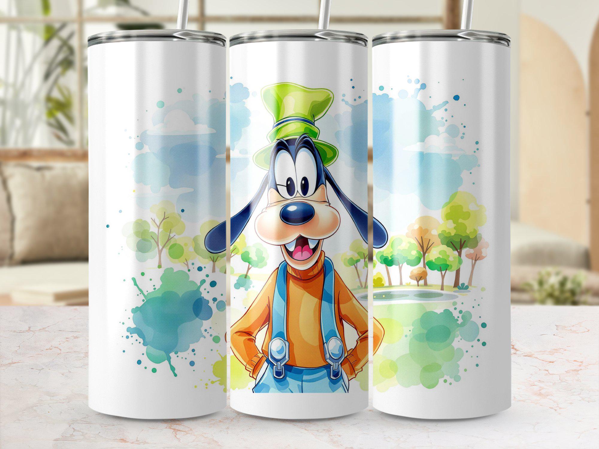 Disney Goofy Tumbler Wrap, Colorful Art Print (digital Download) - Etsy